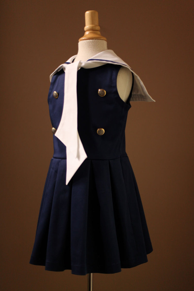 Girls Sailor Dress – A N A G R A S S I A