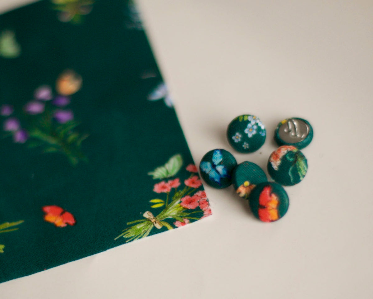 Fabric Covered Buttons – A N A G R A S S I A